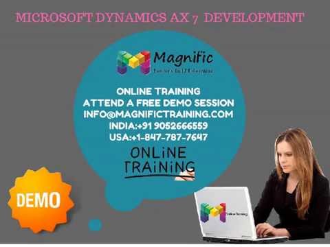 Microsoft Dynamics Ax 7 Development Online Training