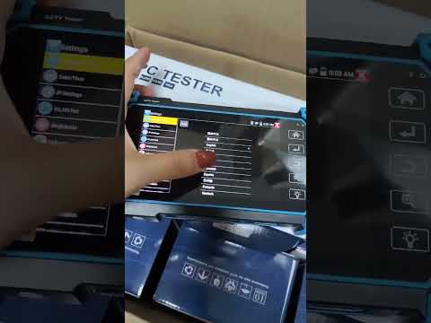 CCTV tester monitor : Support multiple languages