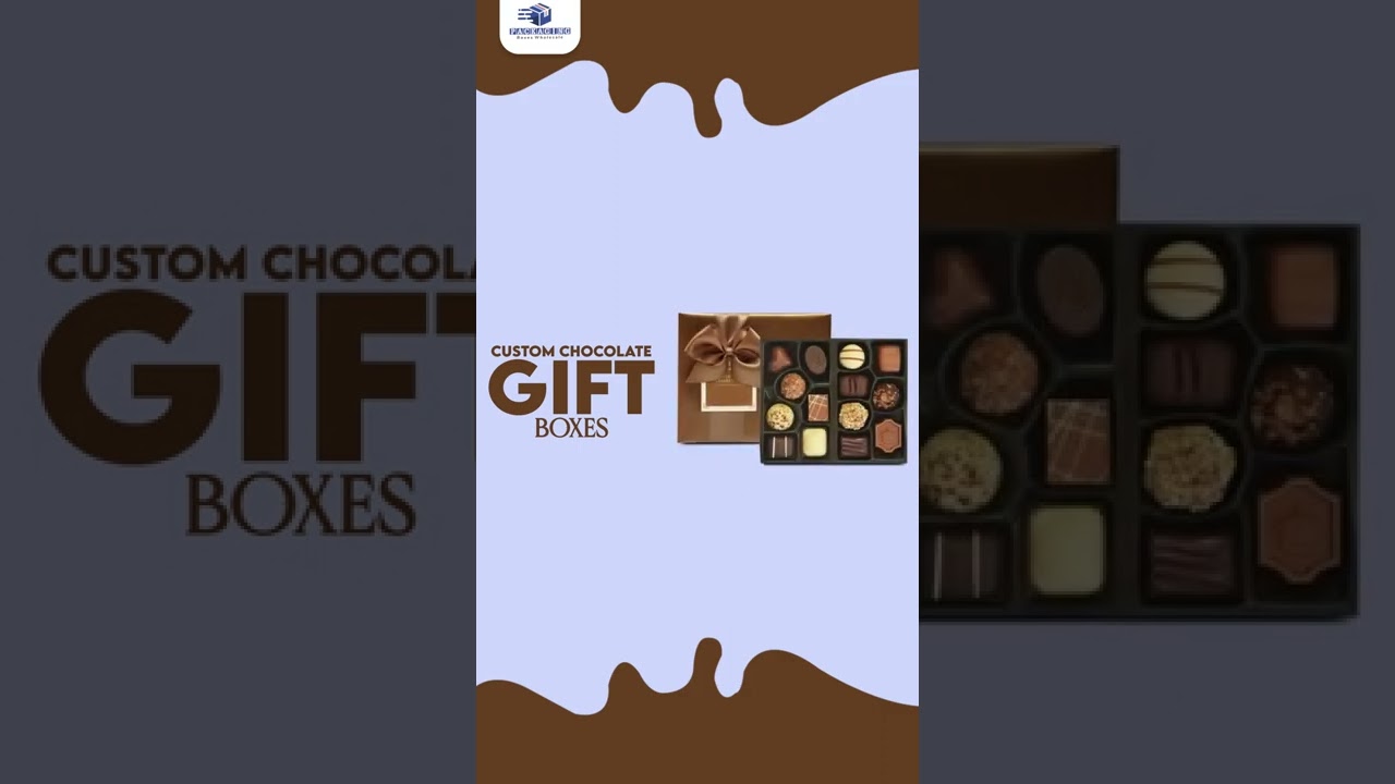 Custom Chocolate Gift Boxes || Chocolate Gift Boxes