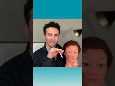 Injectors Anatomy: Safer Techniques for Cheek and Jawline #shorts