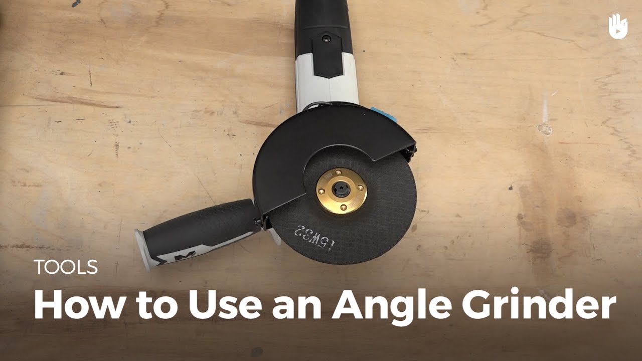 How to Use an Angle Grinder - Household DIY Projects | Sikana
