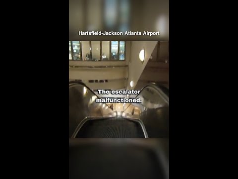 Atlanta Airport Escalator
