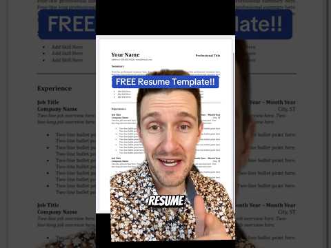 ✅ ATS-Friendly ✅ Hiring manager approved ✅ 2025-Optimized. #resume #cv #career #jobsearch #resume