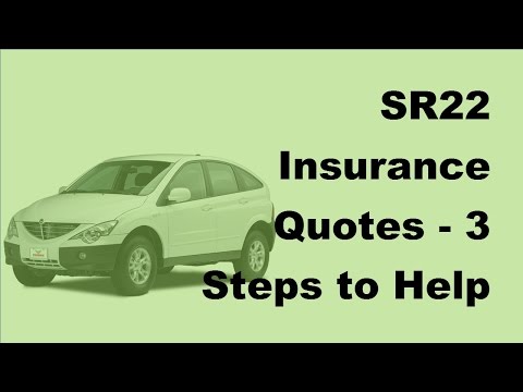 SR22 Insurance Quotes - 3 Steps to Help Save You Money - 2017 Car Insurance Money Saving Tips