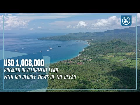 Premier Development Land with 180 degree views of the ocean