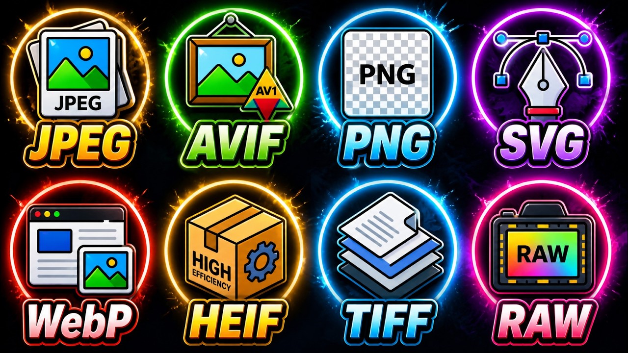 Image File Formats Explained: JPEG, PNG, GIF, SVG, and More!