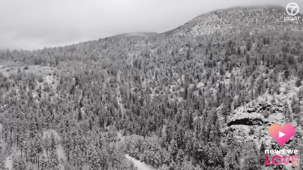 Snow-filled weekend in Pecos