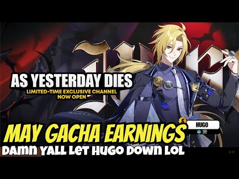 May Gacha Earnings 2025 - The Community Really Doesn't F With Men Characters