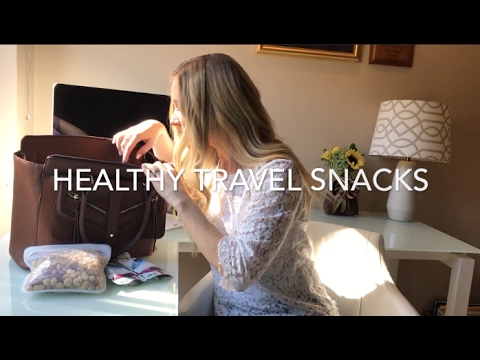 MY FAVORITE HEALTHY TRAVEL SNACKS
