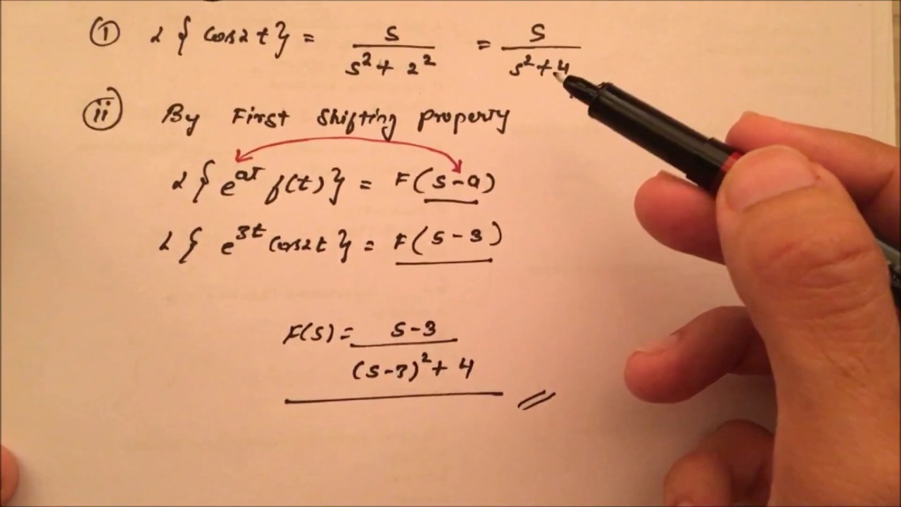 Particular Value |  Laplace Transform | M-3