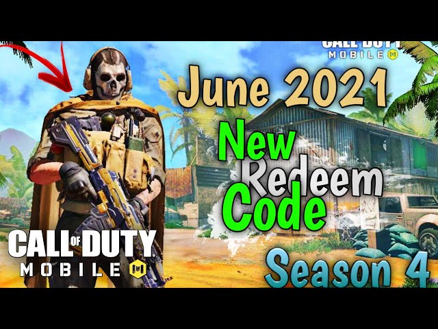How to redeem codes in COD Mobile in June 2021