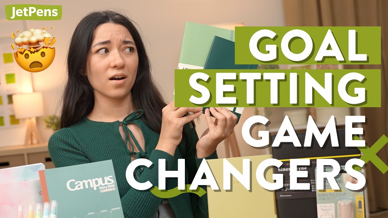 The Best Stationery for Habit Tracking, Project Planning, & Goal Setting! ✨📓