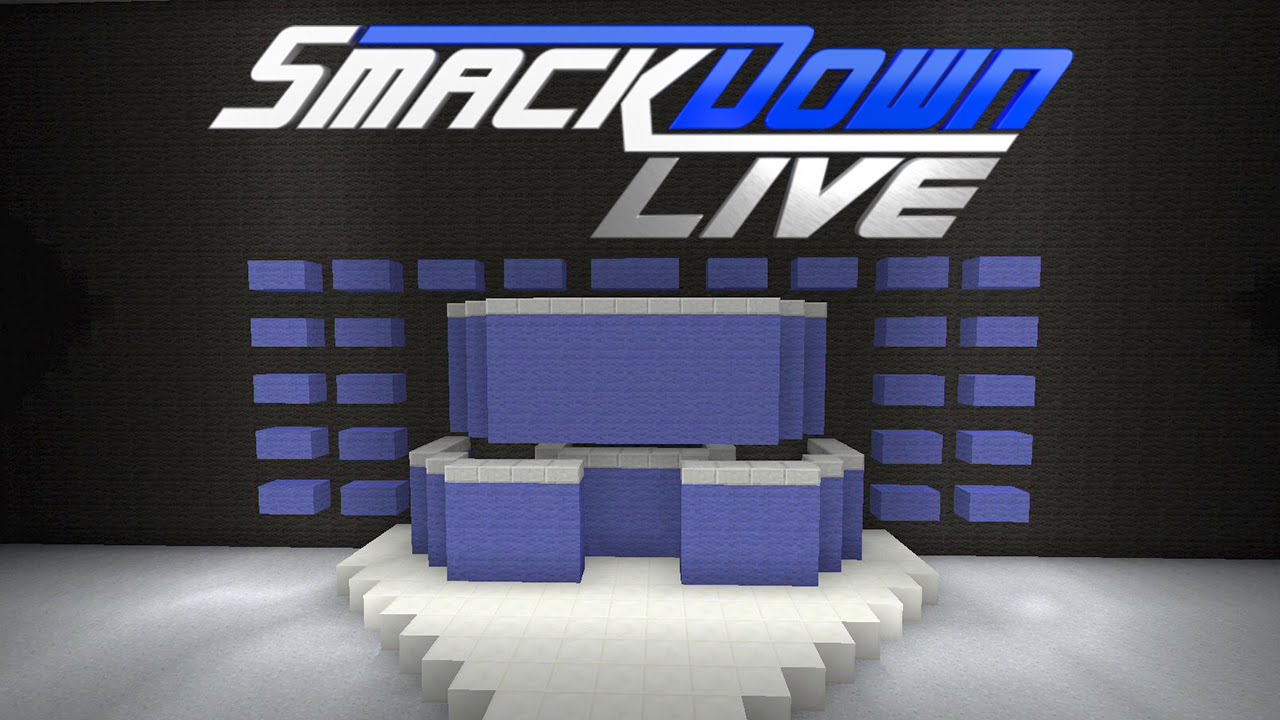 WWE Smackdown Live 2016 Minecraft Arena