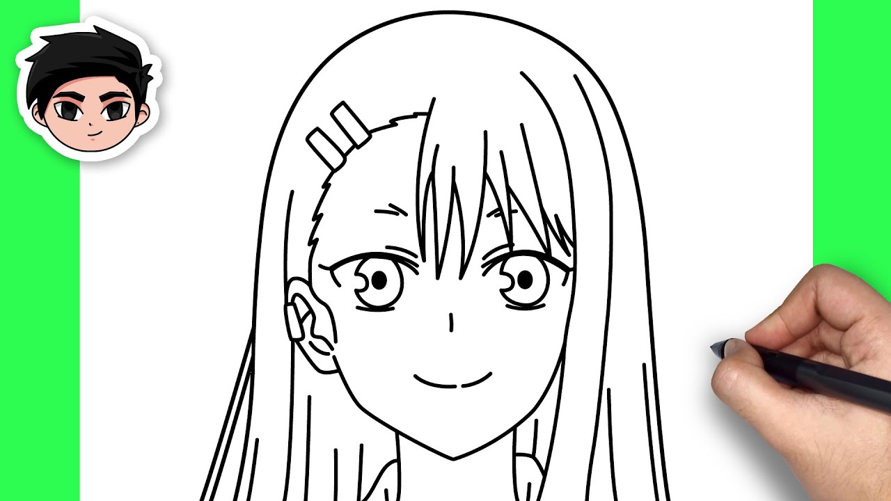 How To Draw Nagatoro | Don't Toy With Me, Miss Nagatoro - Easy Step By Step