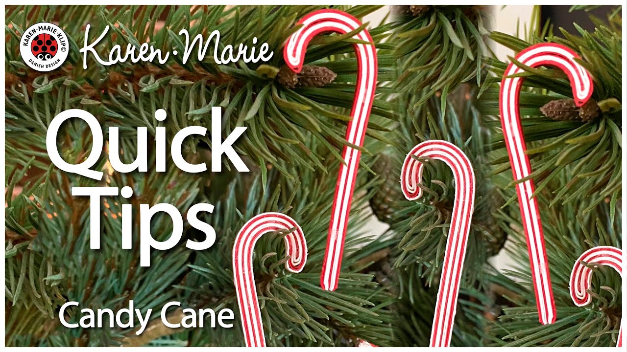😍 Candy Cane | Quilling QuickTips