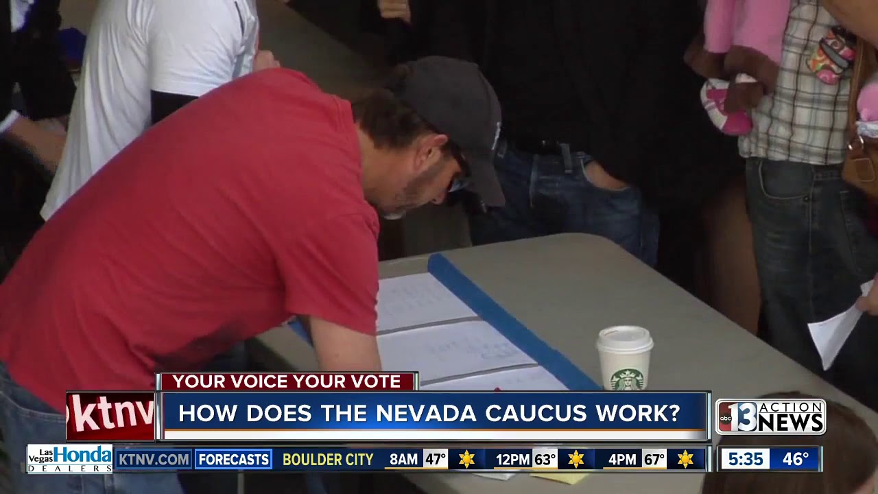 How does the Nevada Caucus work?
