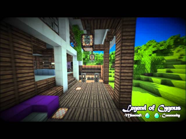 Slanted Modern House (Downloads Available) Minecraft Map