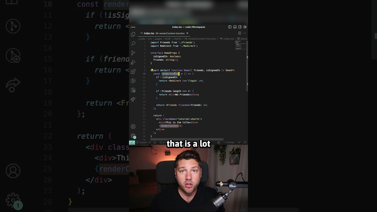 The best way to conditionally render in React