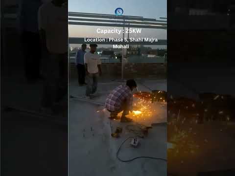 Another Solar Panel Installed in Shahi Majra, Mohali