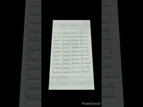 Eight letter words