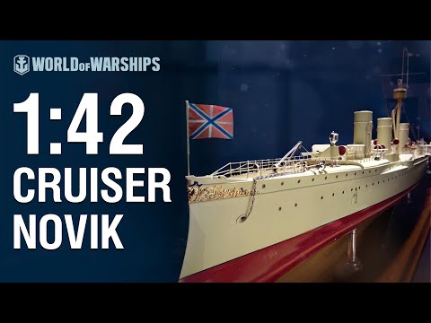 1:42 Scale: Cruiser Novik | World of Warships