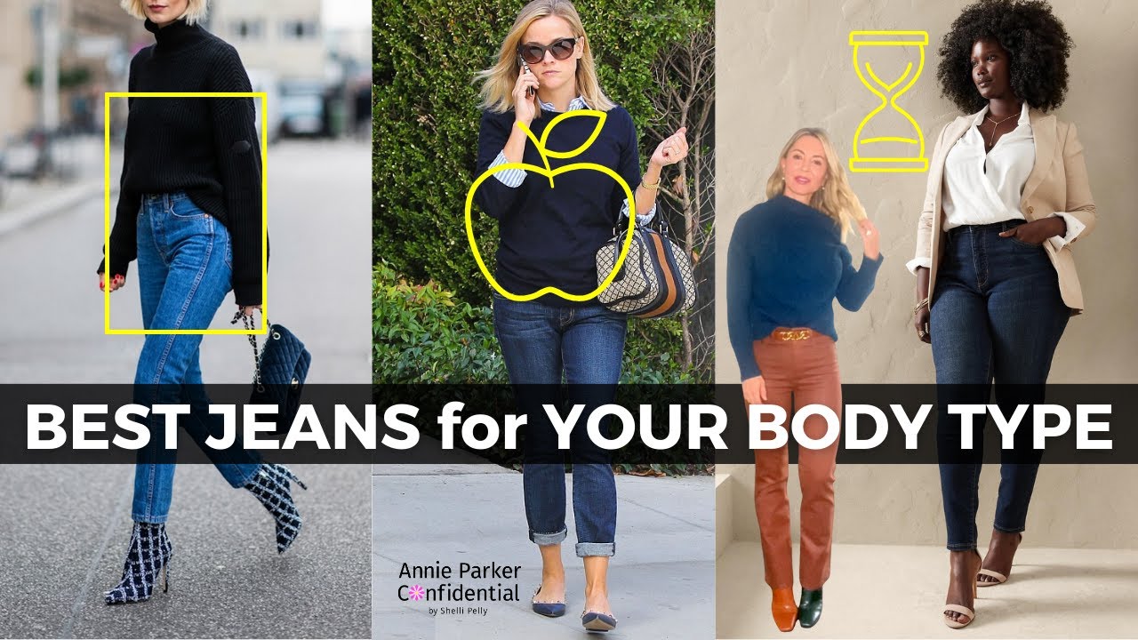 Best Jeans for Every Body Shape (Flattering Fit)