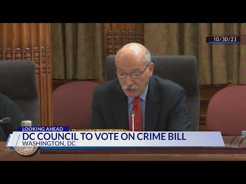 DC Council to vote on crime bill