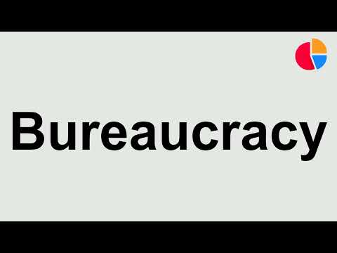 How to Pronounce: "Bureaucracy"