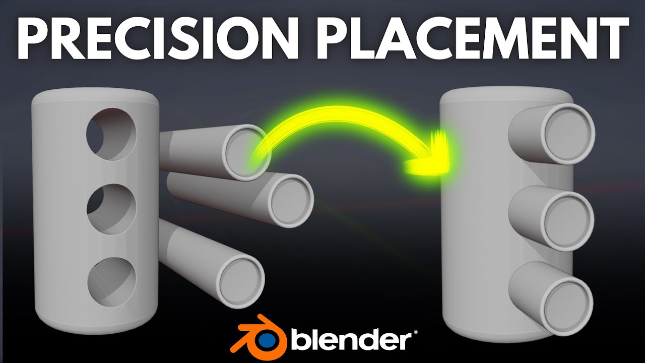 Place Objects with Precision in Blender!