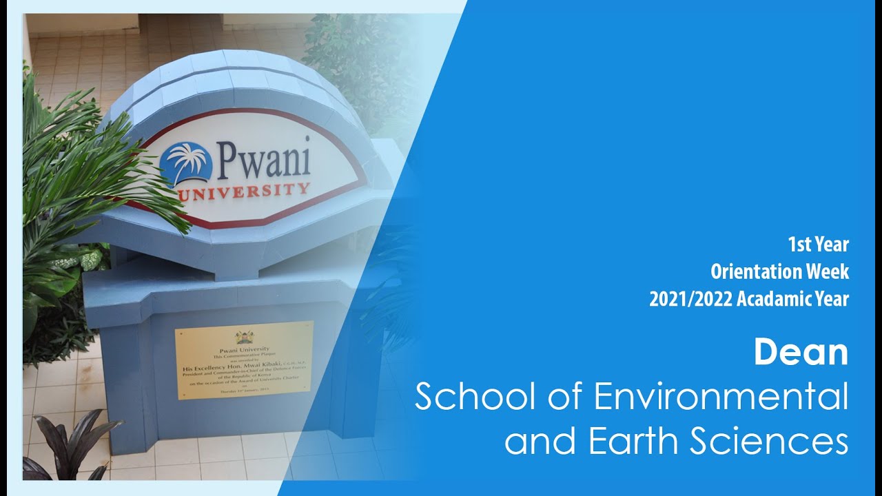 Dean, School of Environmental and Earth Sciences, PU