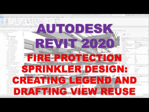 FIRE PROTECTION SPRINKLER DESIGN: CREATING LEGEND AND DRAFTING VIEW REUSE