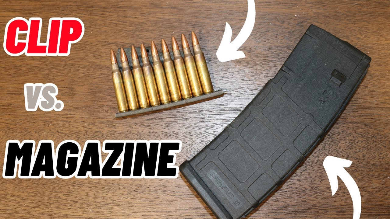 Magazine vs Clip: What's the Difference?