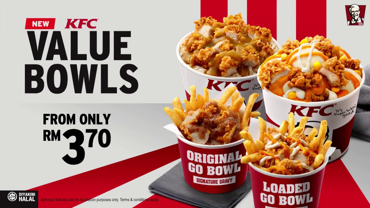New KFC Value Bowls
