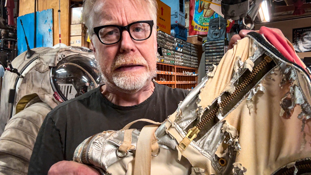 Ruined?! What Happened to Adam Savage's Mercury Spacesuit