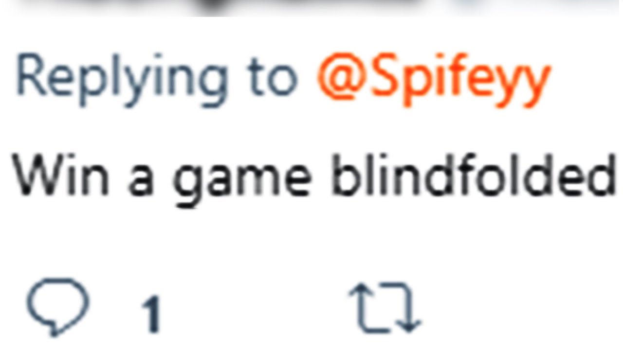 BLINDFOLD SKYWARS CHALLENGE