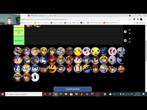My SSF2 Tier List!