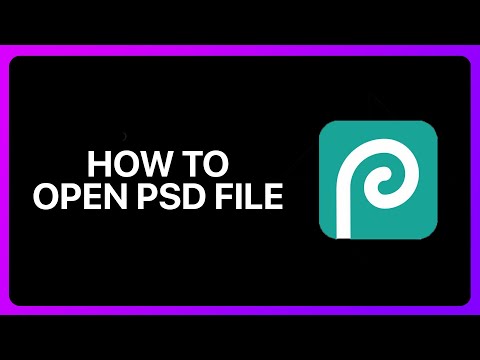 How To Open Psd File In Photopea Tutorial