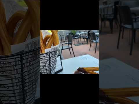Churros Famous spanish food #shorts