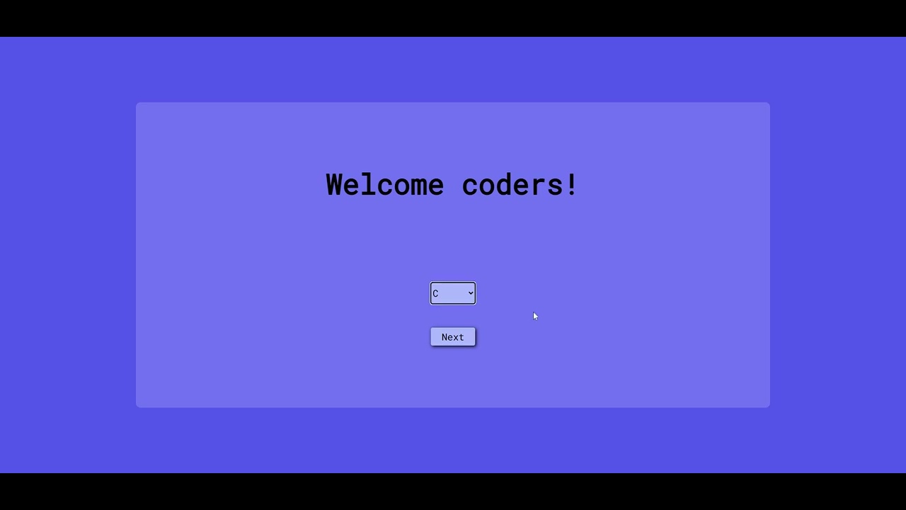 Speak And Code Web app