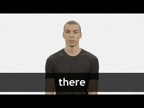 THERE - Definition & Translations | Collins English Dictionary