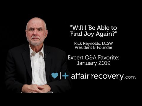 January 2019 Favorite Expert Q&A - Will I Be Able to Find Joy Again?