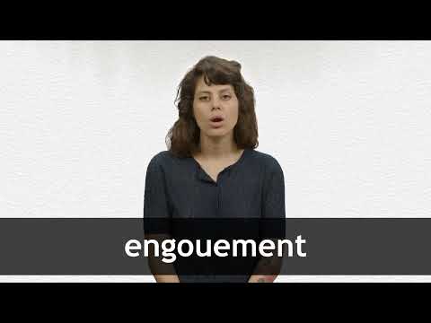 English Translation of “ENGOUEMENT” | Collins French-English Dictionary