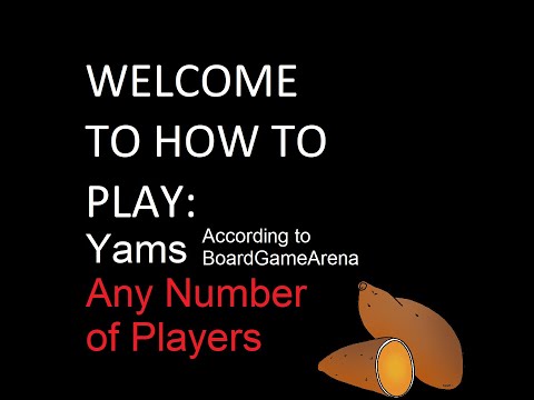 How to play Yams #dicegames