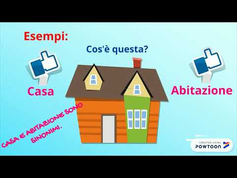 Sinonimi e contrari - Classe Seconda