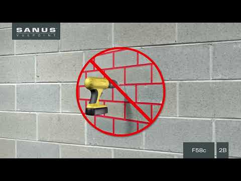 Sanus F58C Mount: Transform Your TV Setup | Screwfix