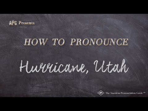 How to Pronounce Hurricane, Utah (Real Life Examples!)