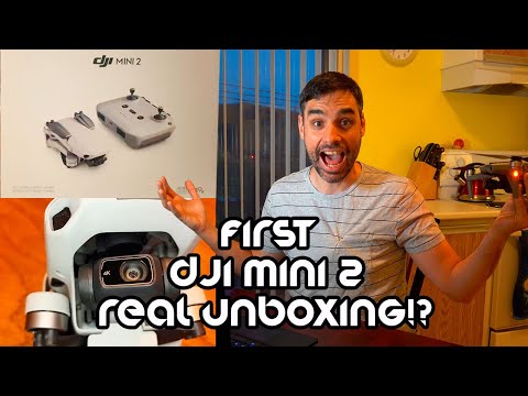 First DJI Mini 2 Unboxing In The World Reaction - Leaked Specs Confirmed!