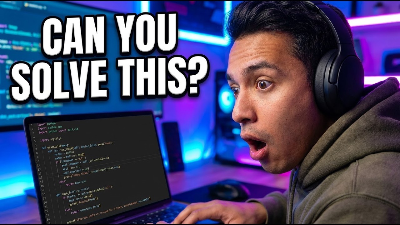 Python Coding Challenge You Must Try