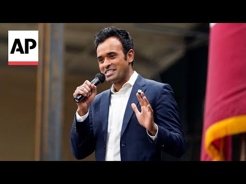 Vivek Ramaswamy ends his 2024 Republican presidential campaign