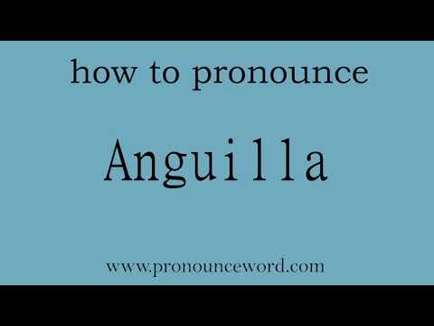 how to pronounce the english word Anguilla.amazing resource.learn from me.